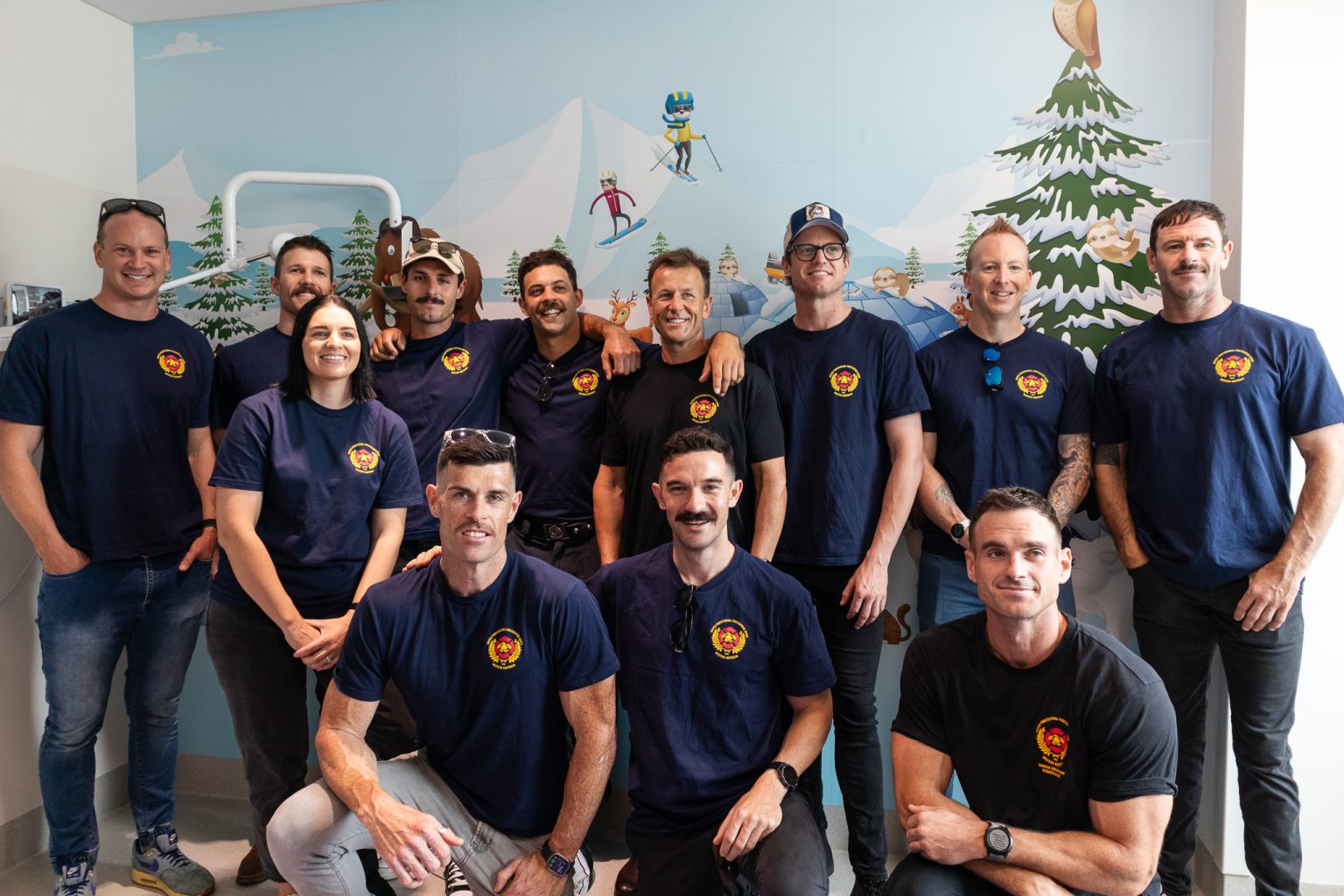 Perth firefighters tour Burns Service at PCH. - Perth Childrens ...