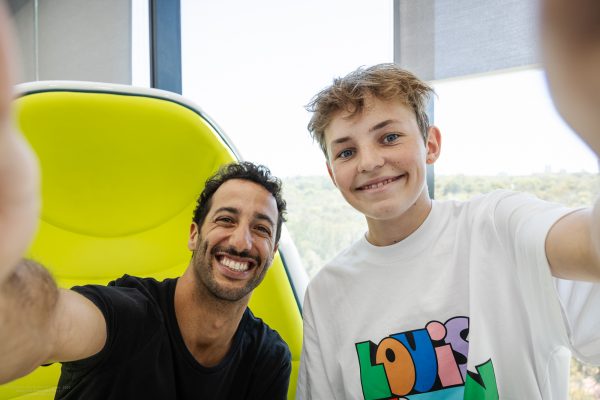 Formula 1 superstar Daniel Ricciardo drops in for a surprise visit ...